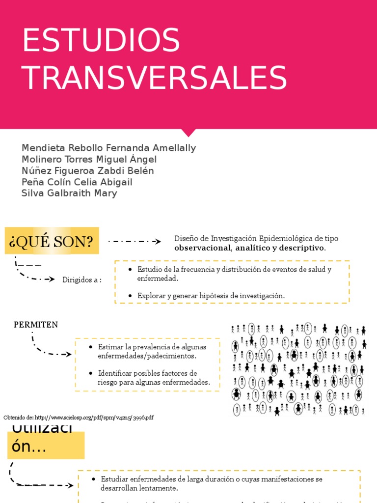 Estudios Transversales | PDF | Medición | Estadísticas