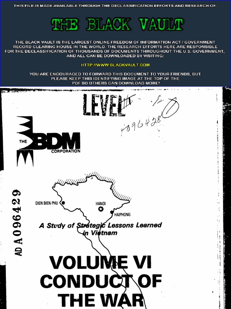 Lectii Invatate Vietnam | PDF | Vietnam War | Counter Insurgency