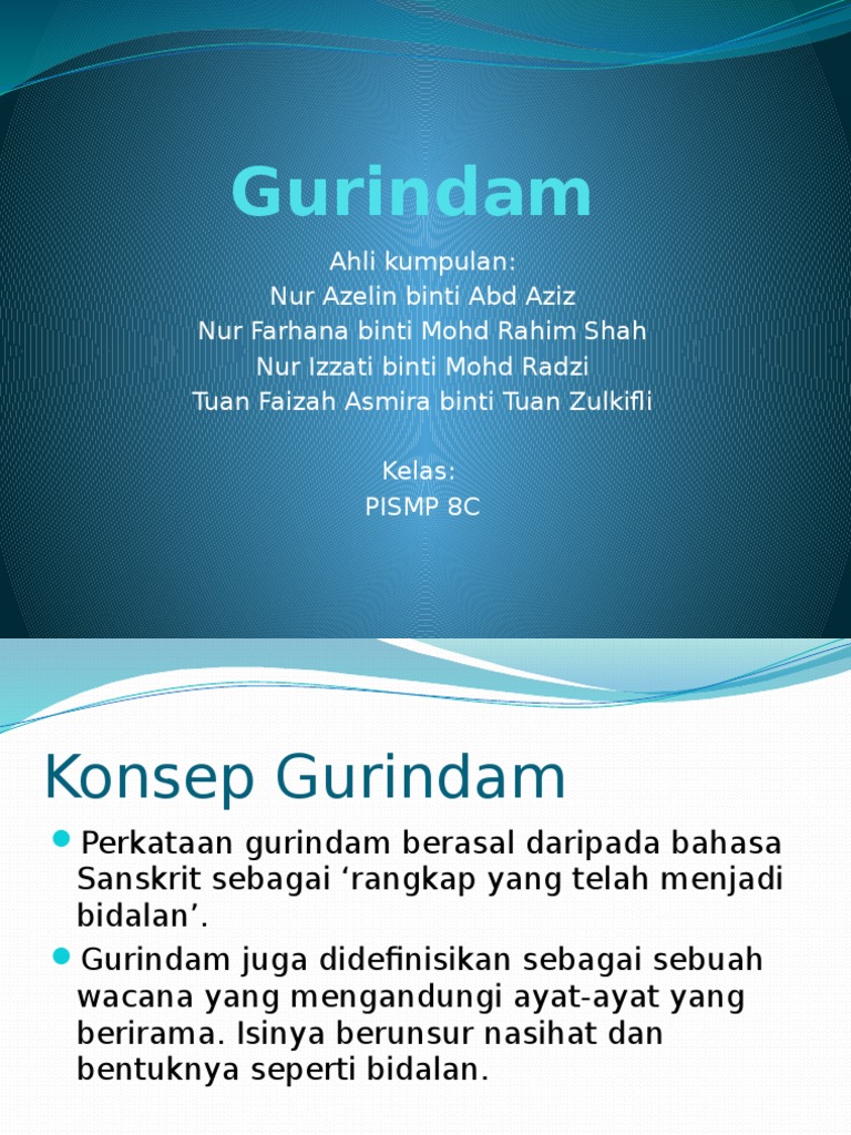 Presentation Genre Sastera | PDF