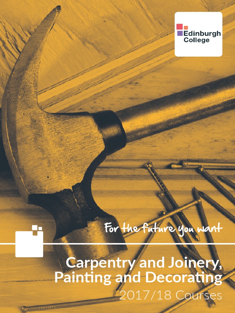 Carpentry, Joinery, Painting and Decorating PDF | PDF