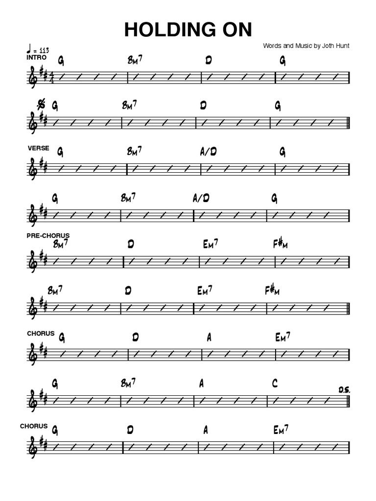 HO Chart | PDF | Song Structure | Popular Music