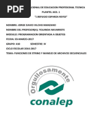 Tabla de Funciones para El Manejo de Cadenas de C++ | PDF | Cadena ...