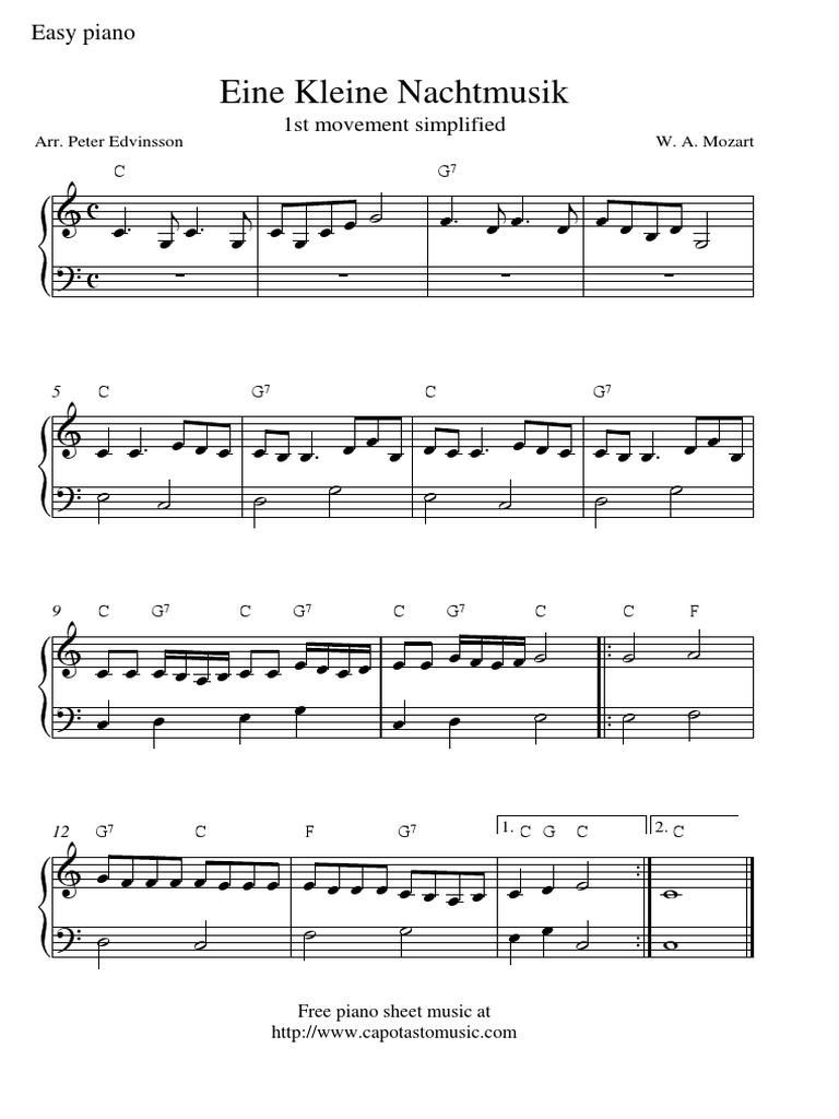 Eine Kleine Nachtmusik PDF | PDF