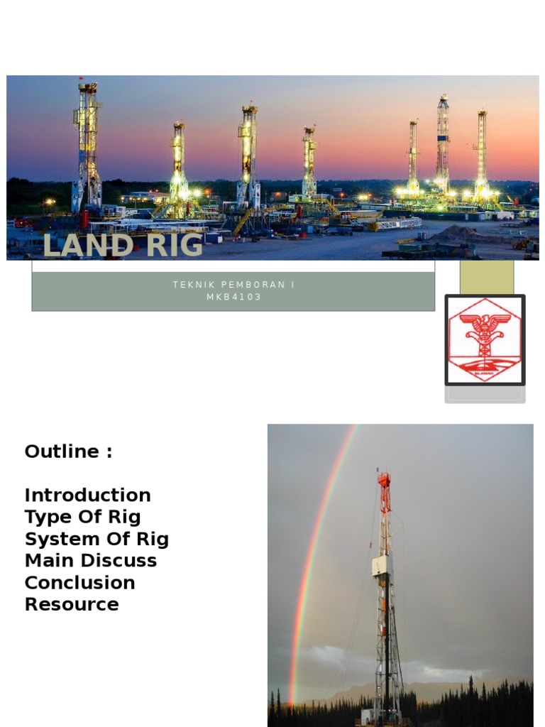 Land Rig | PDF