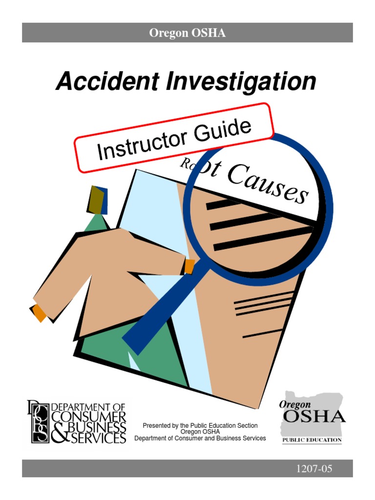 Accident Investigation Procedure Occupational Safety And Health
