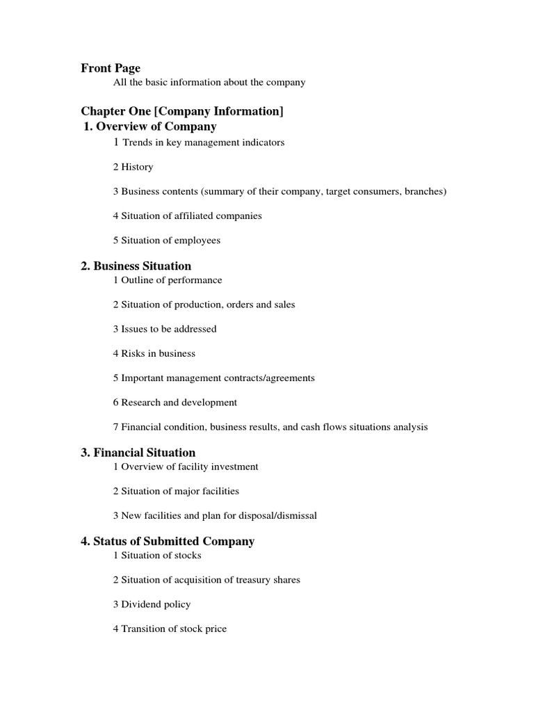 Annual Report Overview and Contents | PDF | Financial Statement | Stocks