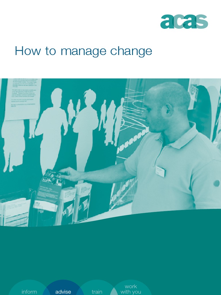Acas How To Manage Change Advisory Booklet PDF | PDF | Employment | Layoff