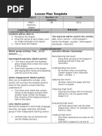 Class 2 Shapes Lesson Plan | PDF | Shape | Rectangle