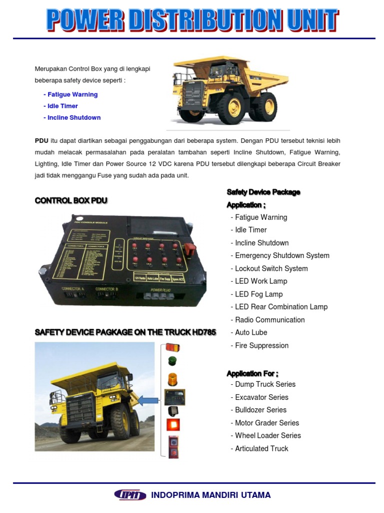 Power Distribution Unit | PDF