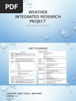 2nd Grade Extreme Weather Unit Lesson Plan | PDF | Lesson Plan ...