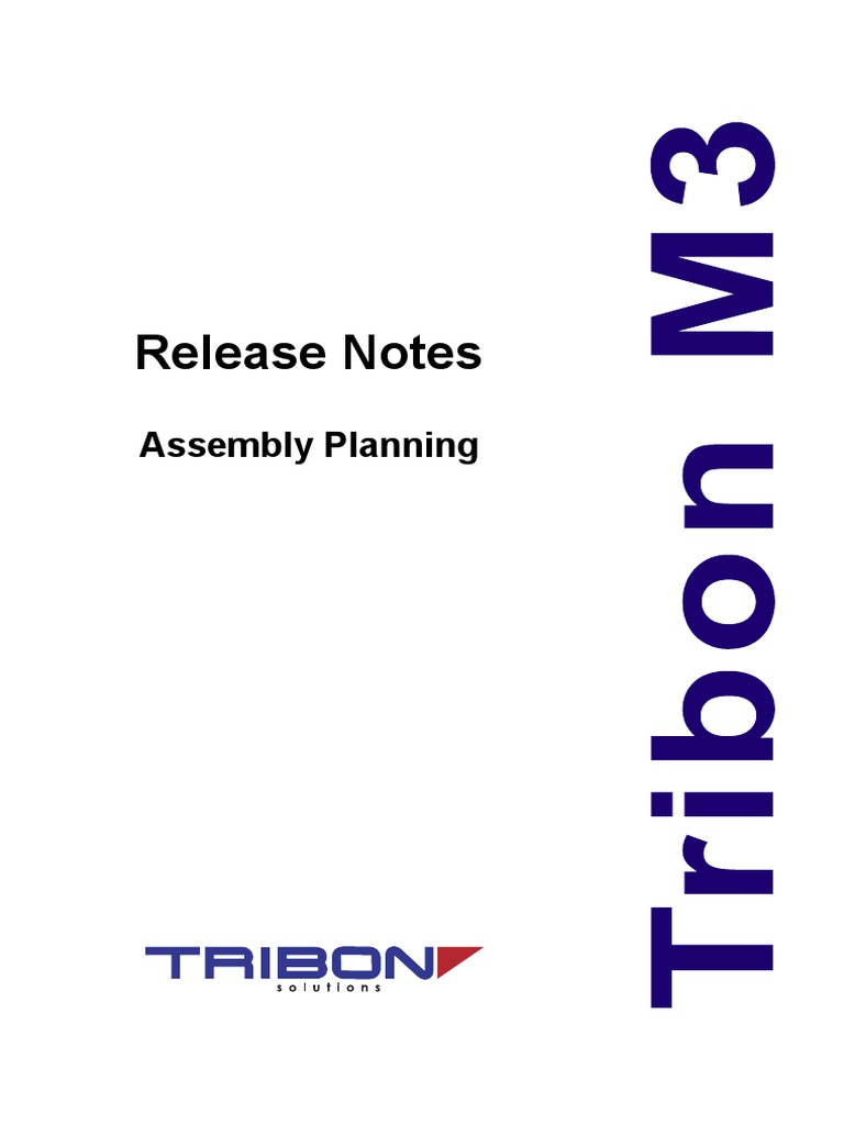 Assembly Planning M3 | PDF | Databases | File Format