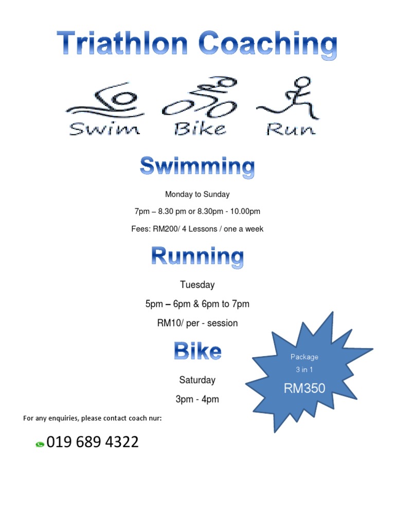 Tuesday 5pm - 6pm & 6pm To 7pm RM10/ Per - Session | PDF | Sports | Leisure