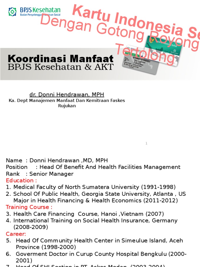 Materi COB BPJS Kesehatan | PDF