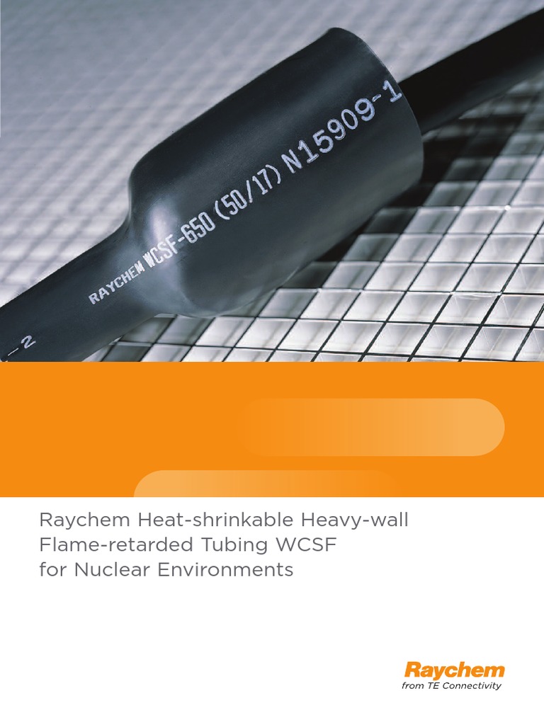 Raychem Heat-Shrinkable Heavy-Wall Flame-Retarded Tubing WCSF For ...