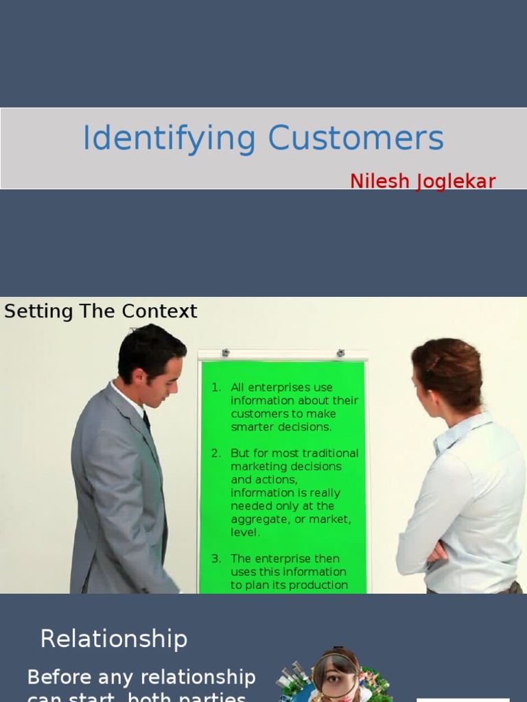 Identifying Customers | PDF | Information | Databases