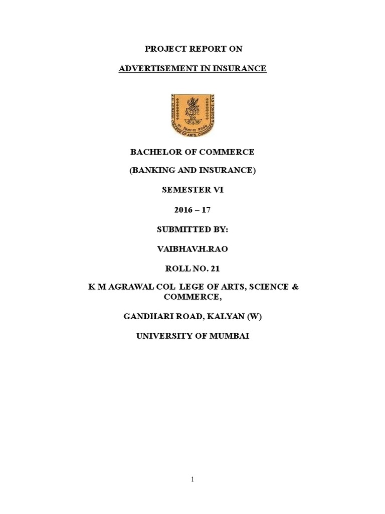 Insurance Project | Download Free PDF | Advertising | Sales