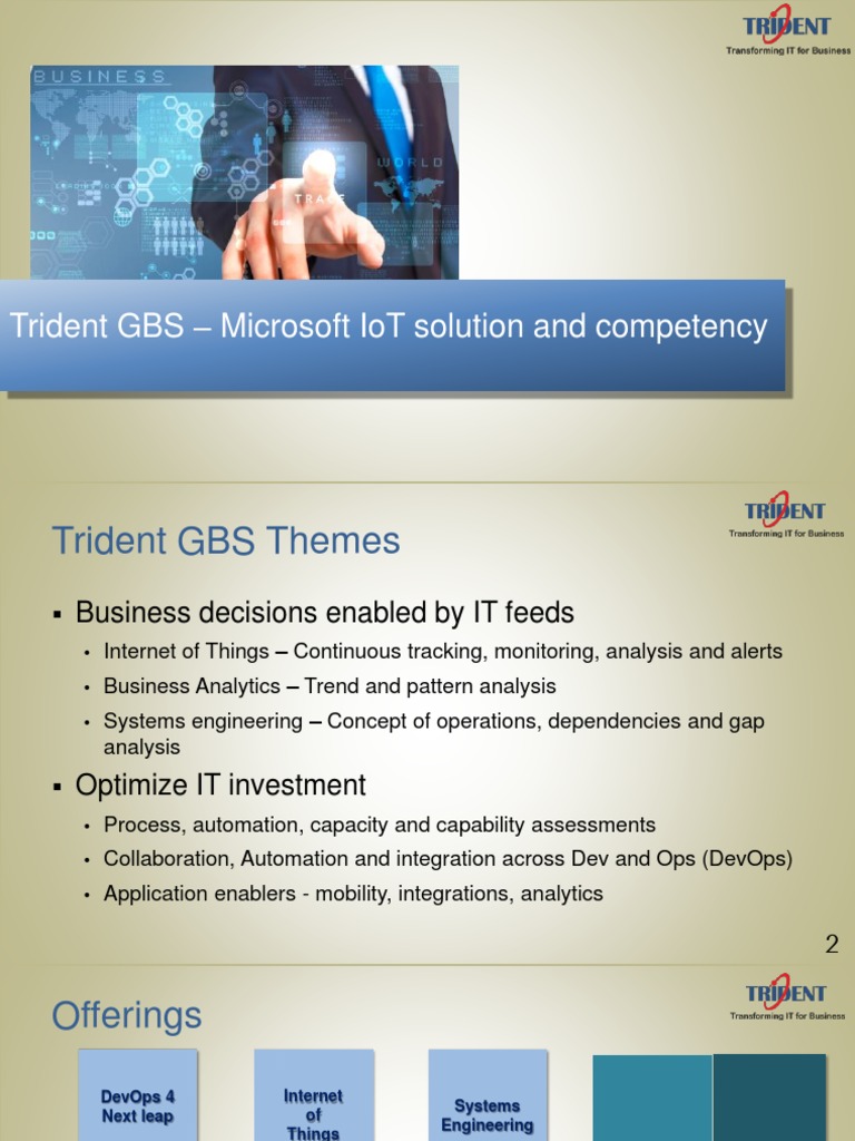 IoT For Retail With Microsoft Azure | PDF | Internet Of Things | Analytics