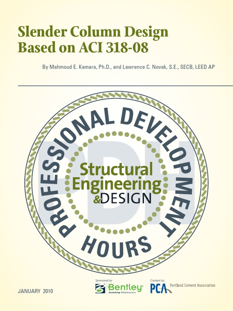 Slender Column Design PDF | PDF | Column | Buckling