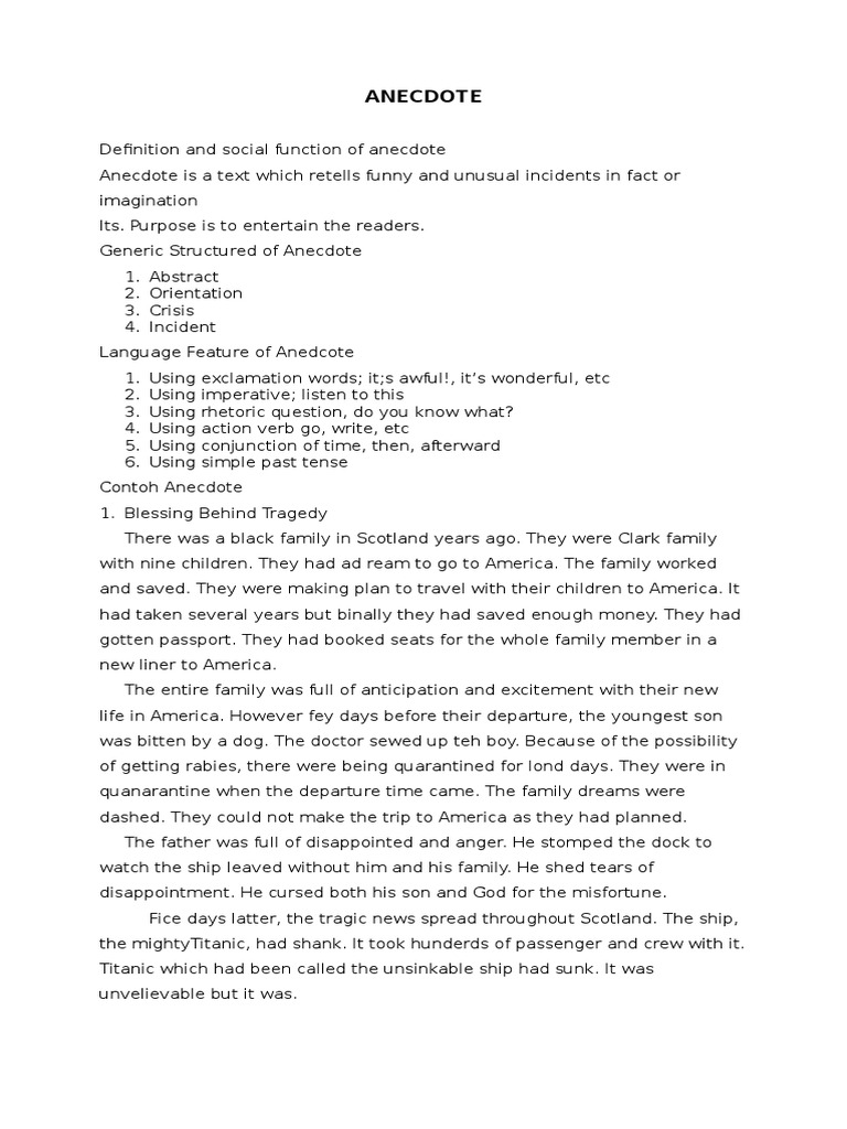 Anecdote | PDF | Cardiovascular Diseases