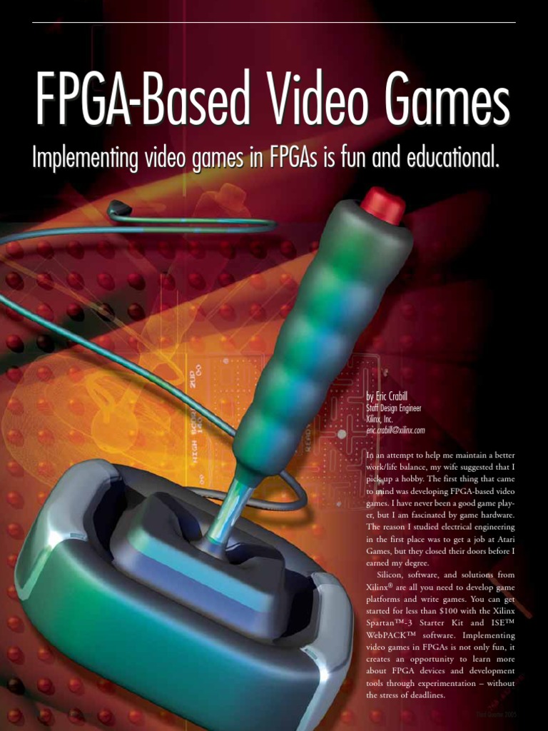 FPGA-Based Video Games | PDF | Field Programmable Gate Array | Emulator