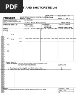 Trial Pit Log Example | PDF