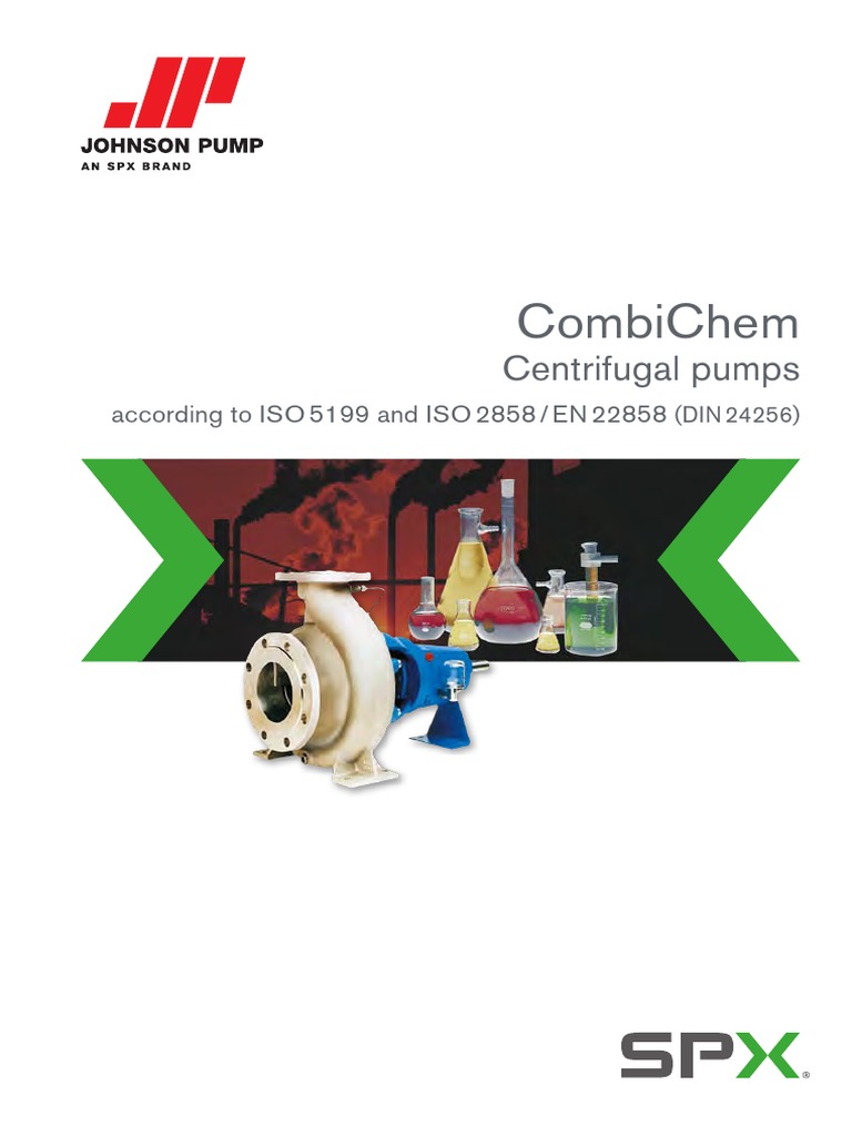 Combichem: Centrifugal Pumps | PDF | Bearing (Mechanical) | Pump