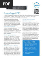 Poweredge r470 Spec Sheet | PDF | Solid State Drive | Scalability