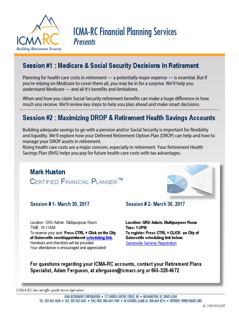 Icma RC Flyer | PDF | Finance & Money Management