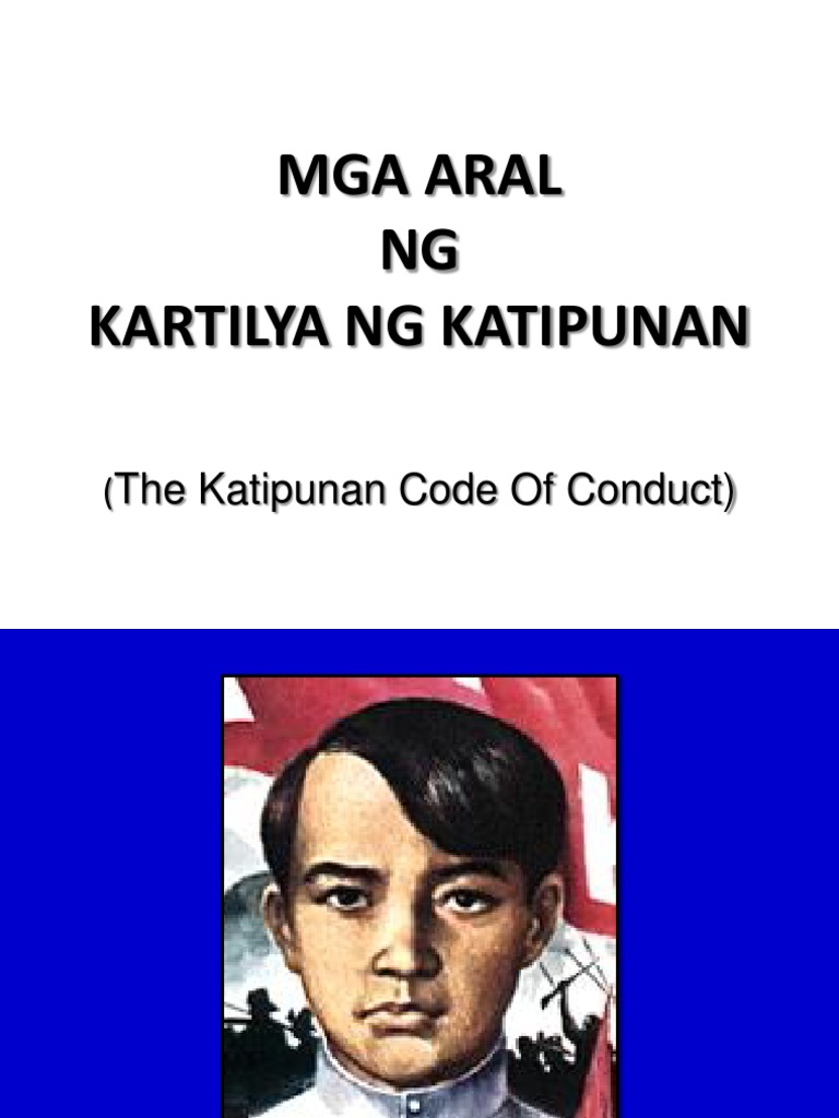 Kartilya NG Katipunan by Emilio Jacinto | PDF