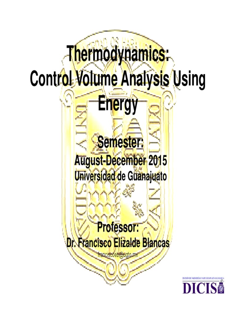 Thermodynamics control volume analysis | PDF | Turbine | Heat Exchanger