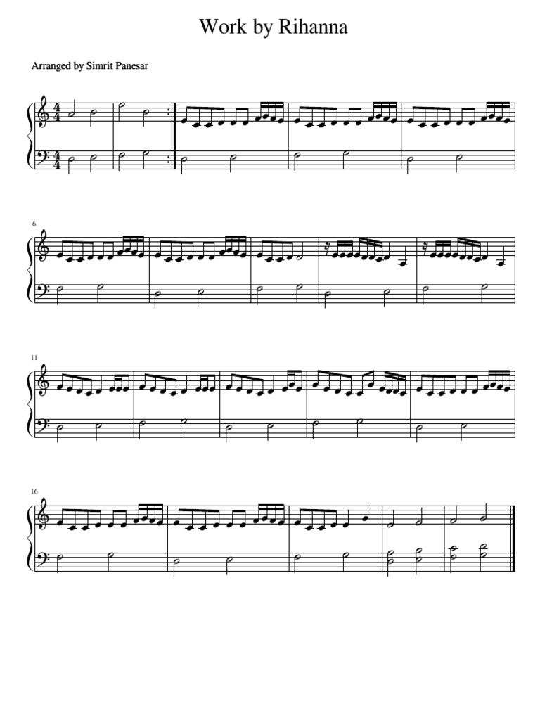 Work by Rihanna | PDF