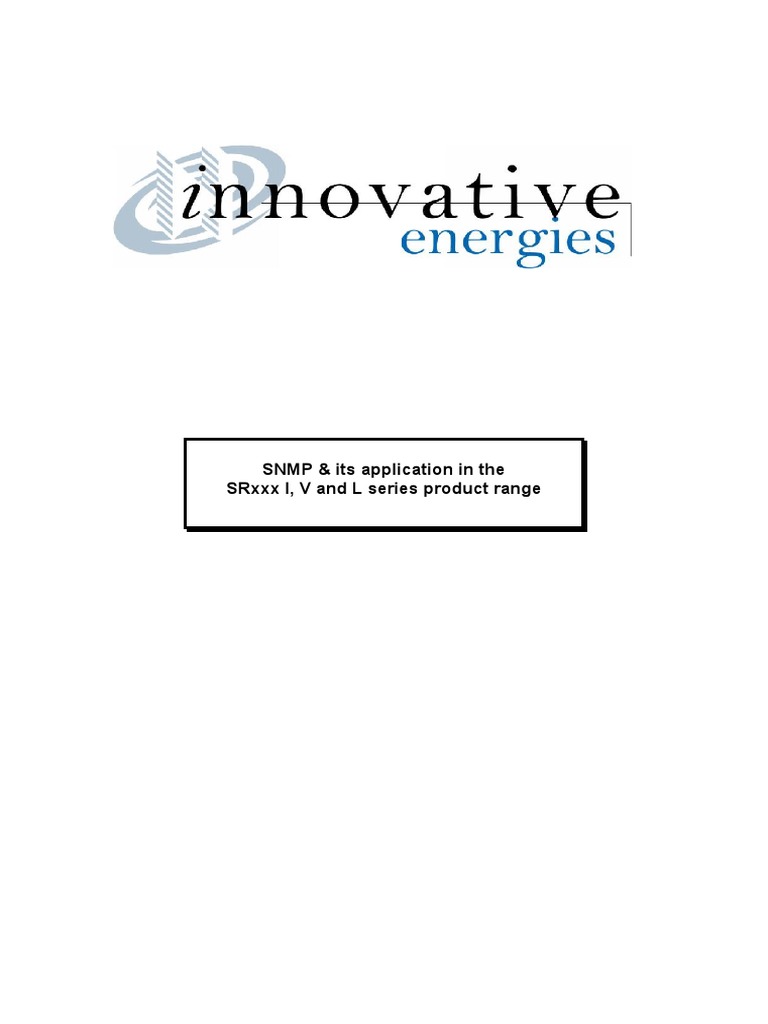 SNMP White Paper v3 | PDF | Osi Model | Computer Network