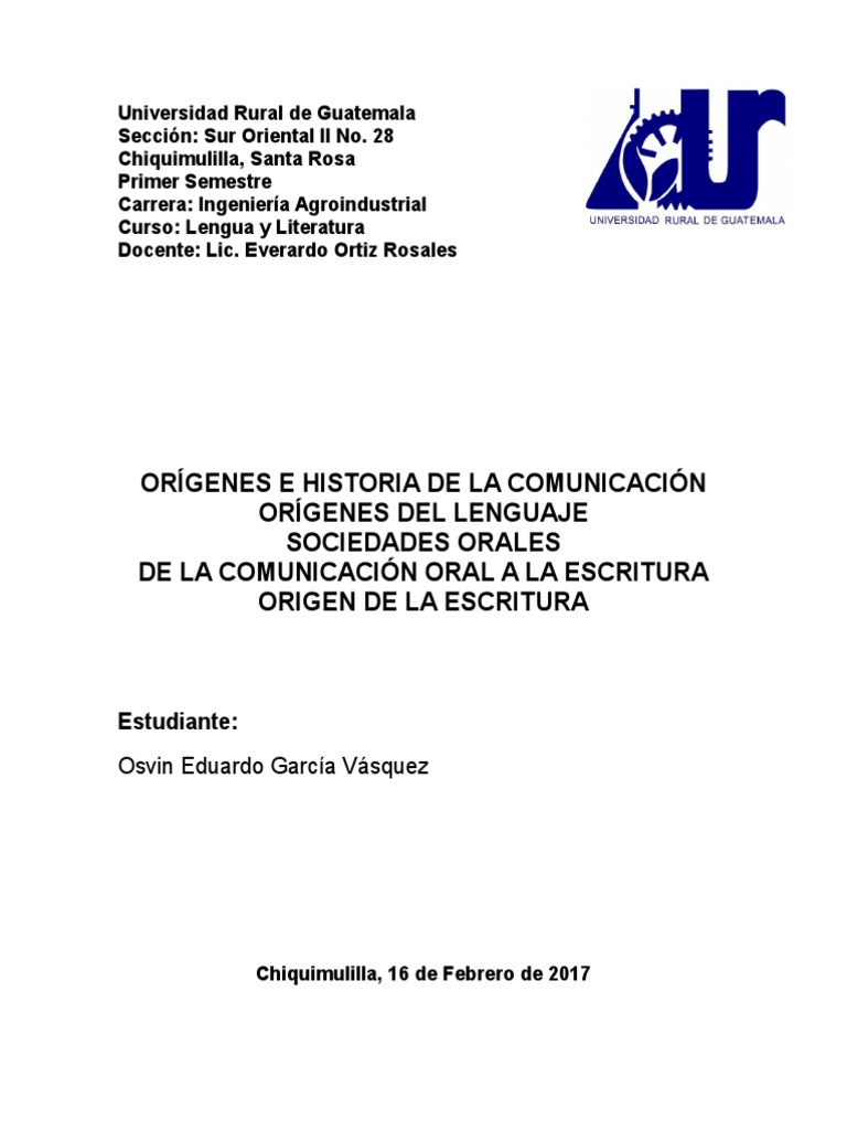 Universidad Rural de Guatemala | PDF