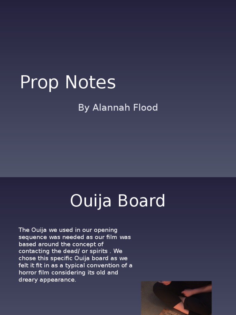 Prop Notes: by Alannah Flood | PDF | Philosophy | Language Arts ...