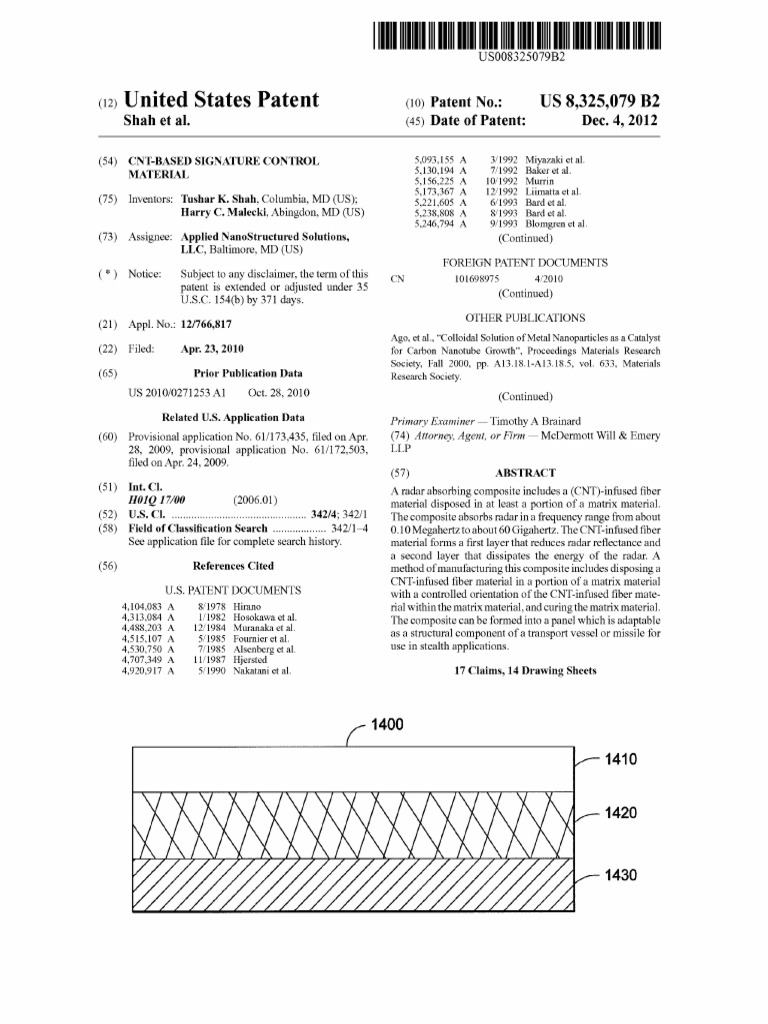 CNT-Based Radar Absorbing Composite | PDF | Carbon Nanotube | Nanocomposite
