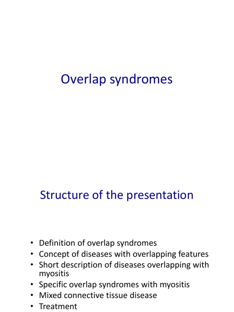 Overlap Syndromes v2 | PDF | Systemic Lupus Erythematosus | Autoimmunity