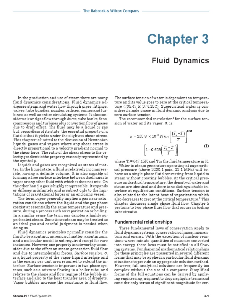 Chap 03 PDF | PDF | Fluid Dynamics | Reynolds Number