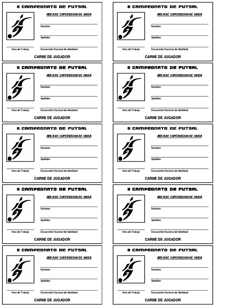 Carnet de Jugador