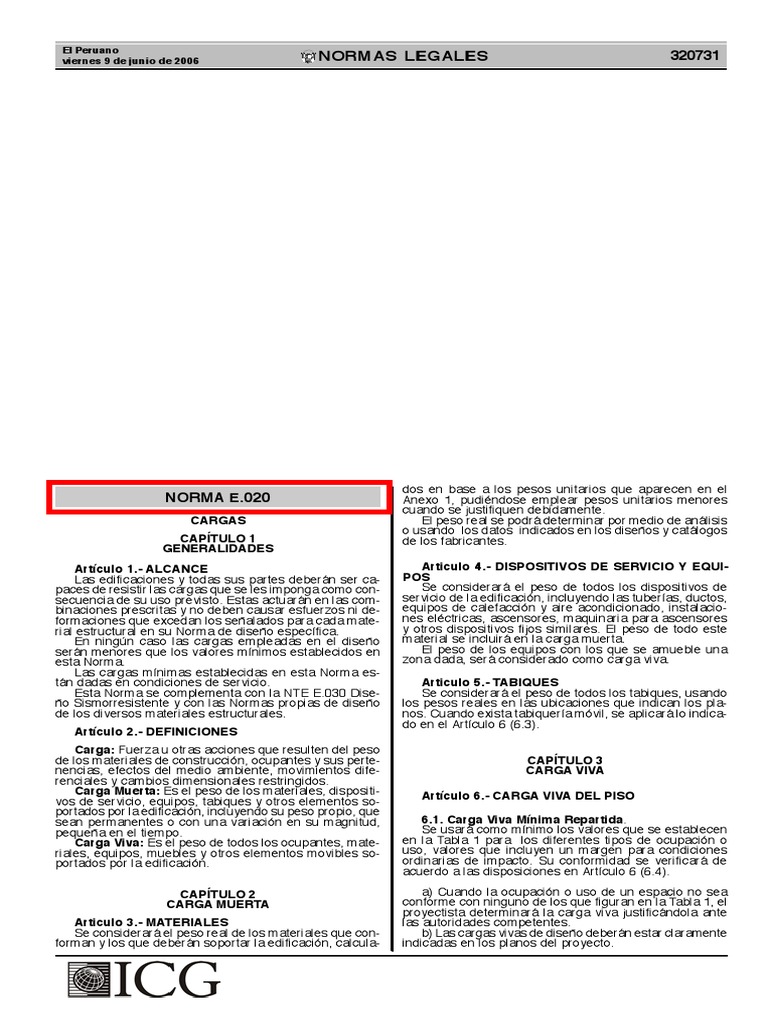 Norma E020 | PDF | Velocidad del viento | Barlovento y sotavento