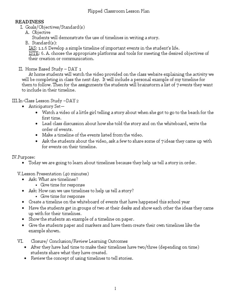 Edu 200 Flipped Classroom Lesson Plan Template | PDF | Lesson Plan ... Edu 200 Flipped Classroom Lesson Plan Template | PDF | Lesson Plan ...