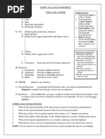 Writing A Play Script | PDF | Play (Theatre) | Plot (Narrative)