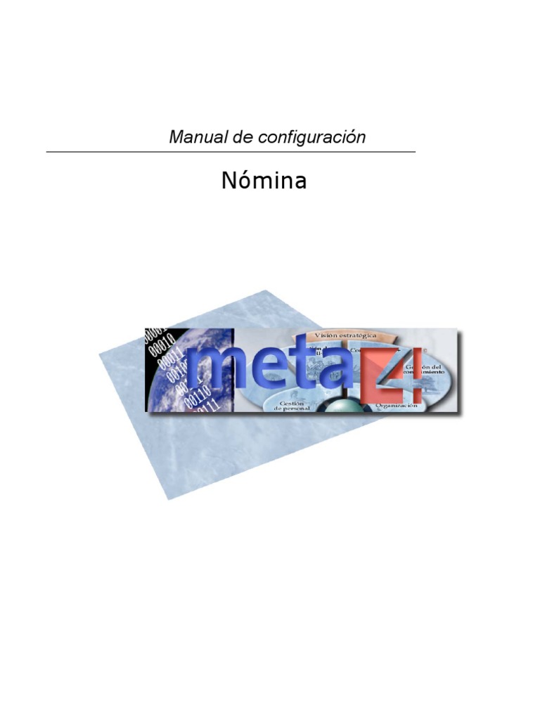 Manual Configuracion Nomina PeopleNet | PDF | Euro | Tipo de cambio