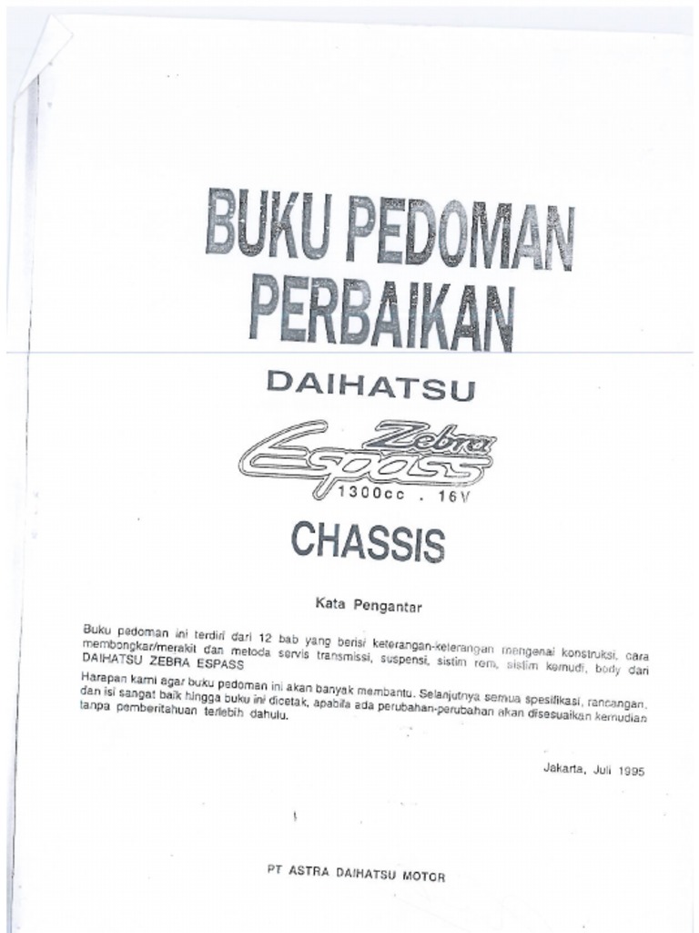 Chasis Espass 1300 16v 1 | PDF