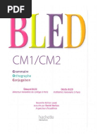 Bled Ce1 Orthographe | PDF