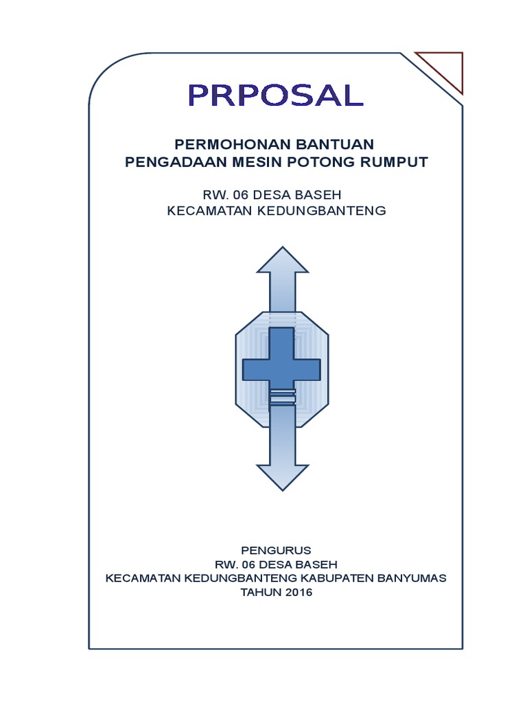 Proposal Pengadaan Mesin Potong Rumput | PDF