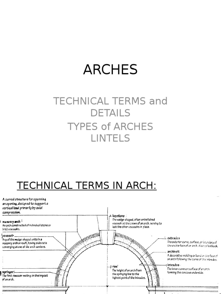 Arches | PDF | Building Engineering | Civil Engineering