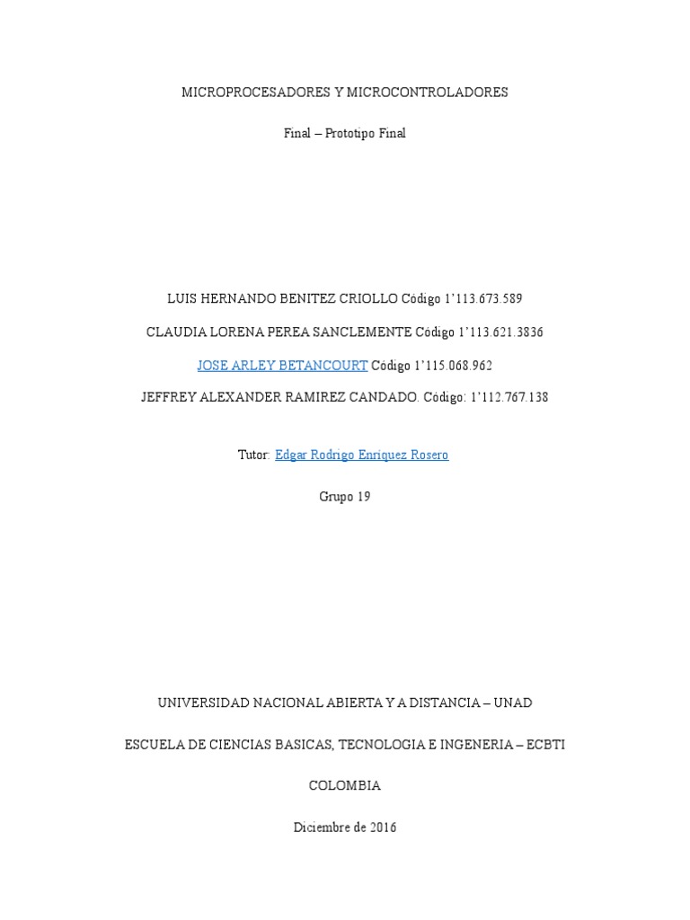 Final - 19 Proyecto Arduino, Control de Una Caldera. | PDF | Arduino | Microcontrolador