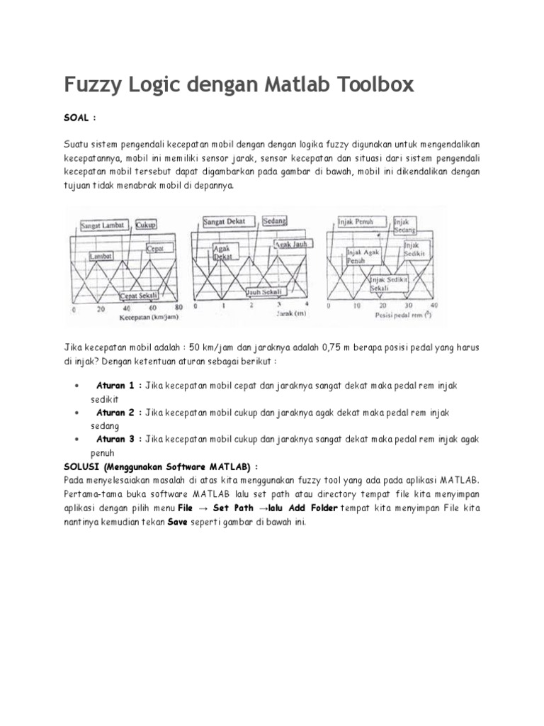 Fuzzy Logic Dengan Matlab | PDF | Metode & Bahan Ajar | Komputer
