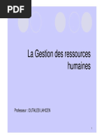 Cours GRH-1er Chapitre | PDF | Gestion des ressources humaines | Recrutement