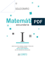 Corefo Matemática 1ro Secundaria | PDF